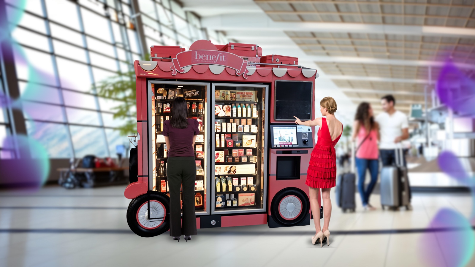 Airport Beauty Goes High-Tech with Benefit’s Automated Kiosks - OgmentO